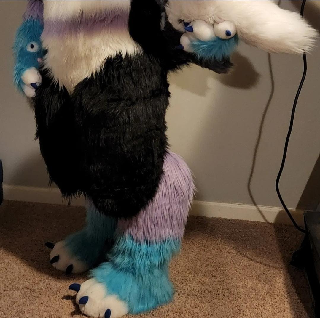 Full Digitigrade Manokit Fursuit - Etsy