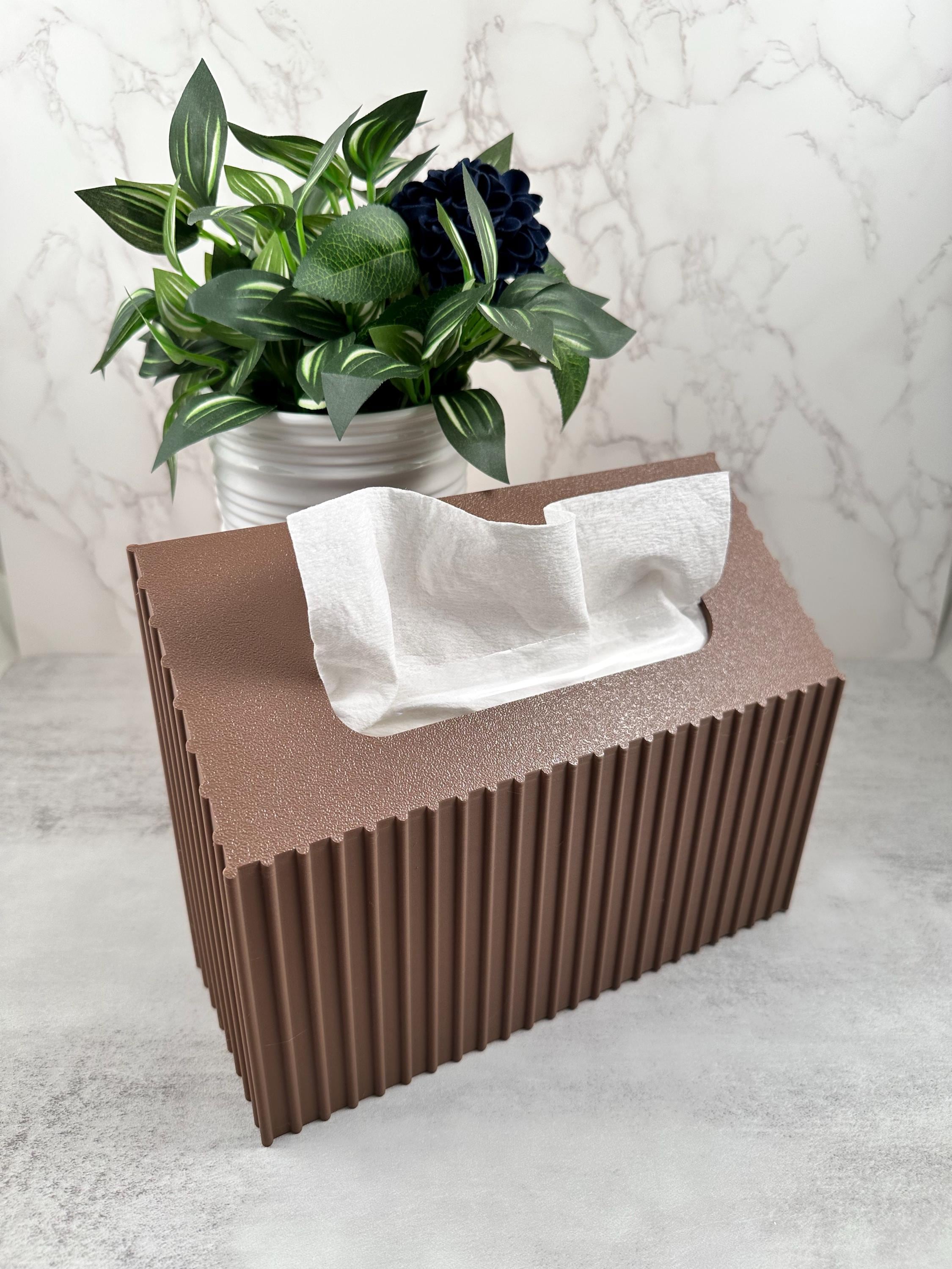 Modern Kleenex Hand Towel Box Cover: Reusable Bathroom Organizer - Etsy