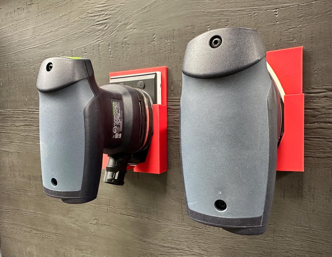 Festool DTS 400 & RTS 400 Sander Wall Holders – 3D Printed PLA ...