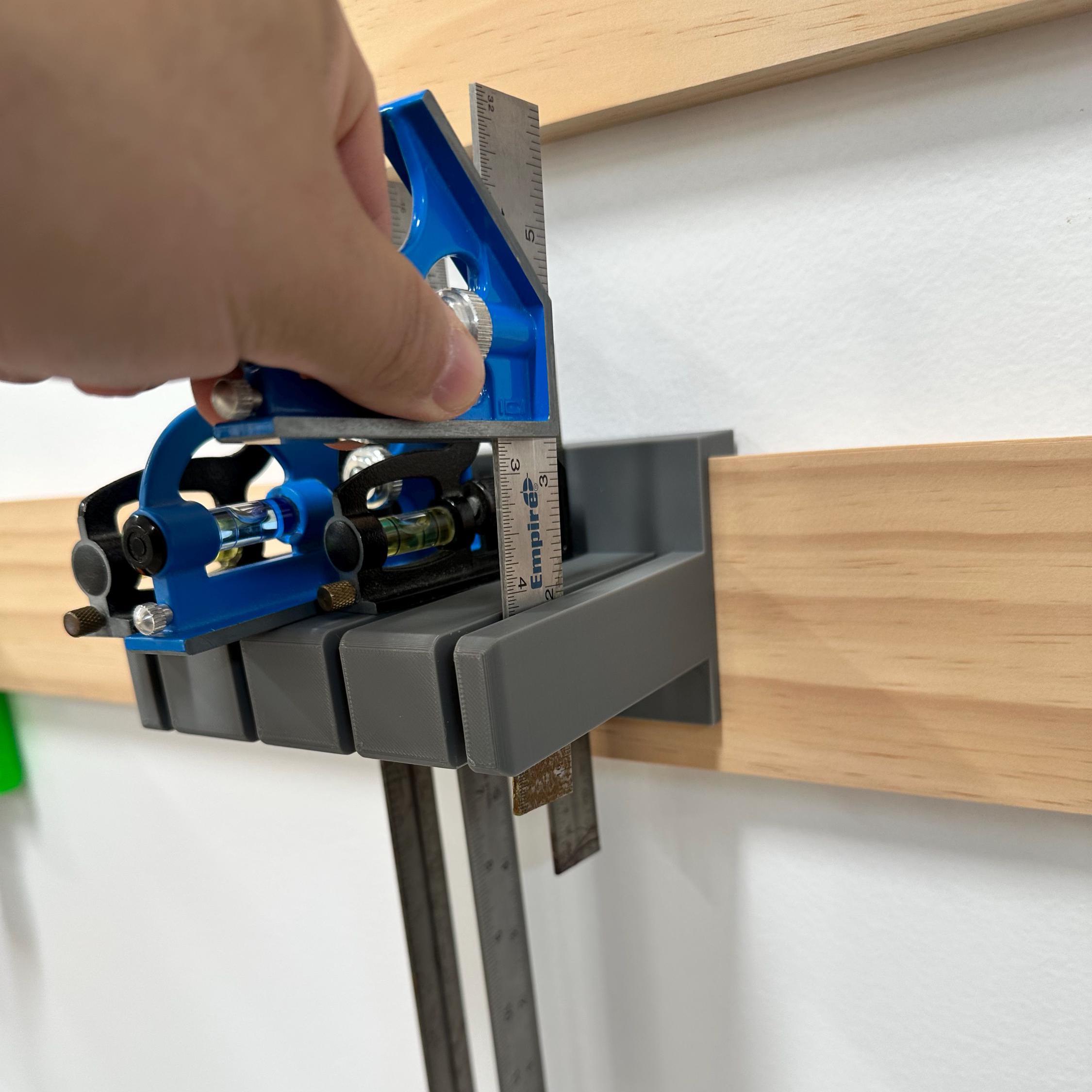 Square Holder: Direct Wall Mount, French Cleat or Slat Wall ...