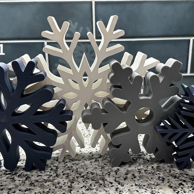 Snowflake Table - Etsy