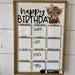 Highland Cow Whiteboard Happy Birthday Classroom Wood Sign - Etsy