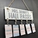 Calm Neutral Boho Acrylic Classroom Hall Passes Set - Etsy