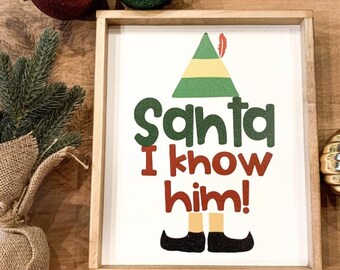 Santa I Know Him - Etsy