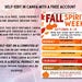 Editable Fall Spirit Week Flyer Template: School Event Schedule ...