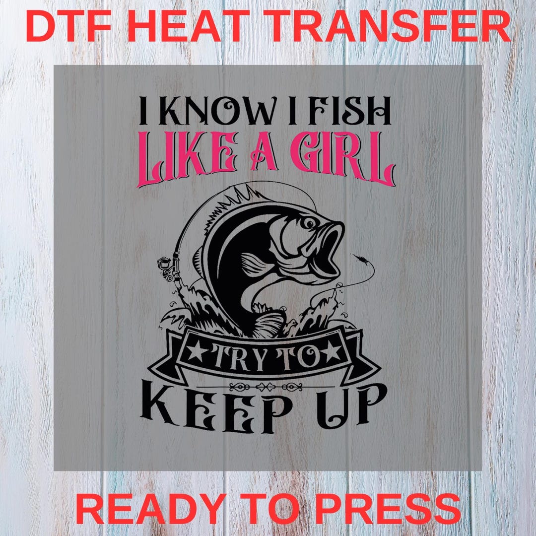 Bass Fishing DTF Transfer, Hunting, Ready to Press, Camo Bass Fish DTF ...