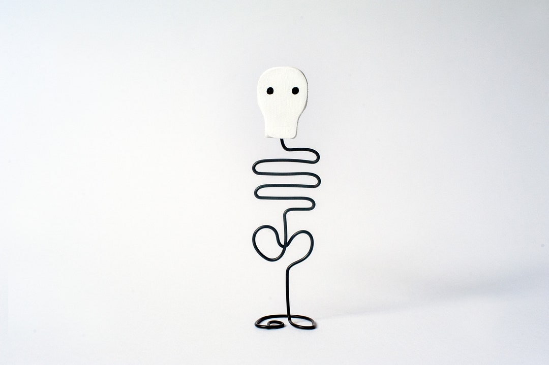 Skeleton Wire Sculpture Small - Etsy