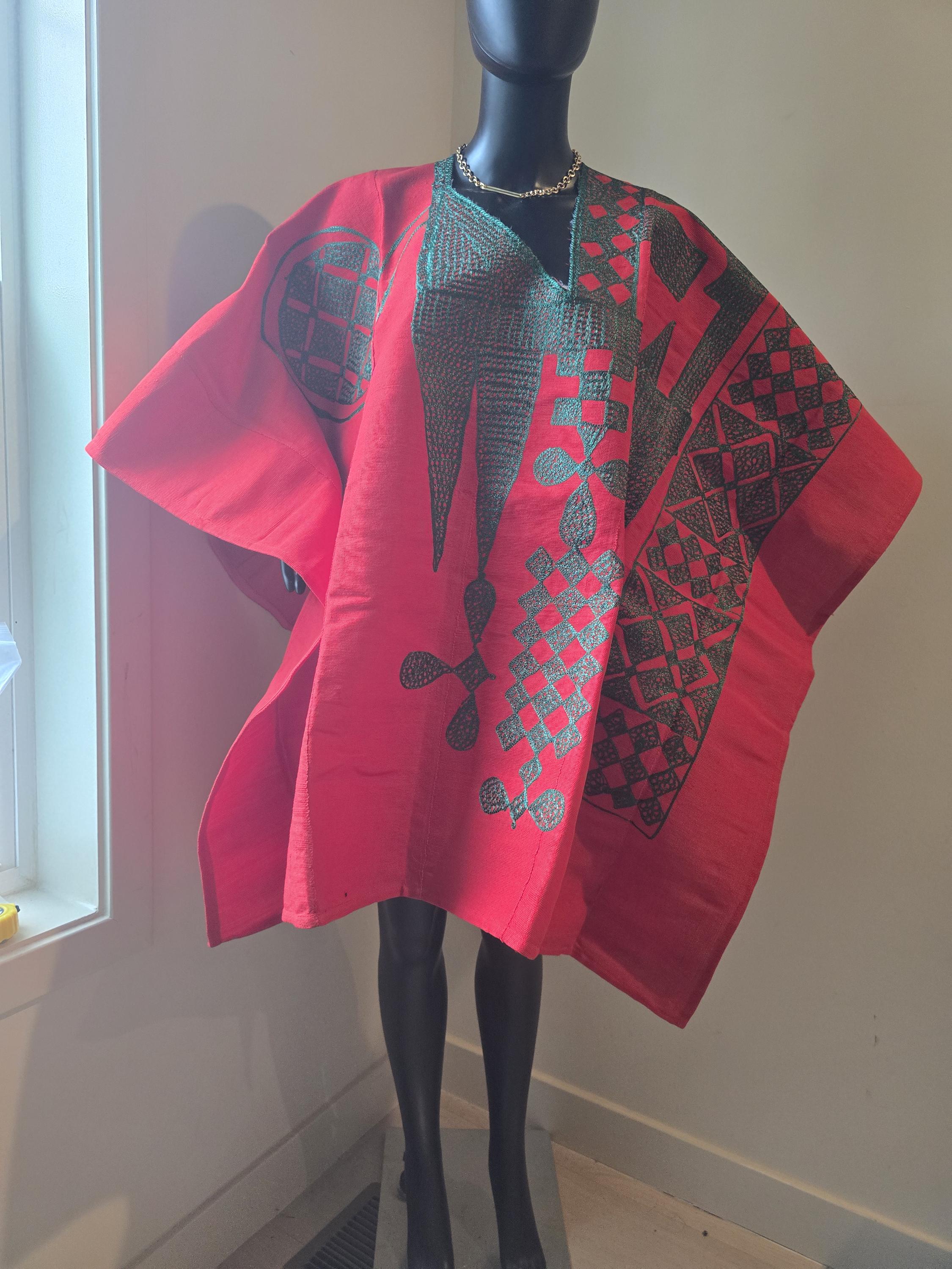 Half Length [36 Inches] Asooke Bubu With Embroidery - Etsy