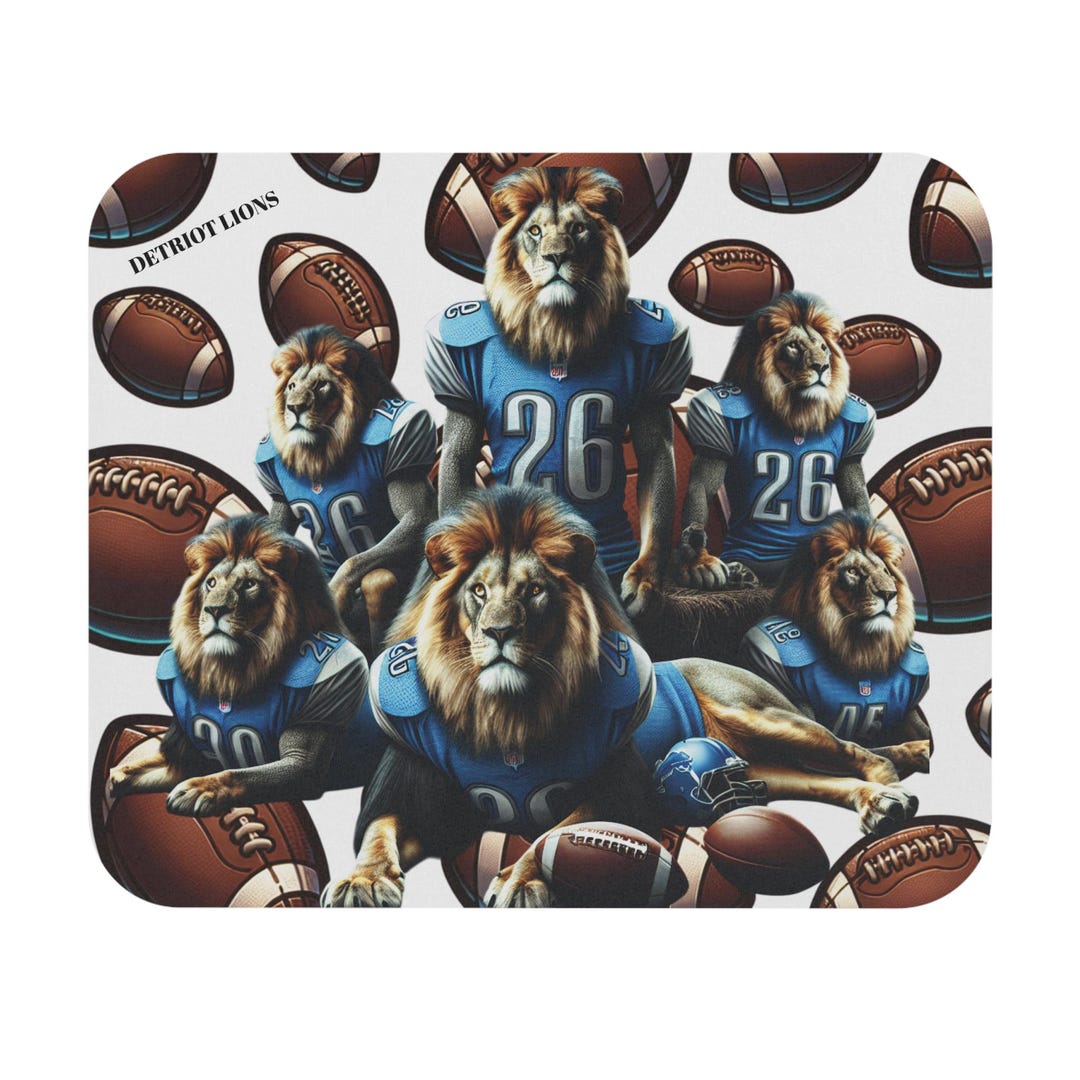 Detroit Lions Mouse Pad - Etsy