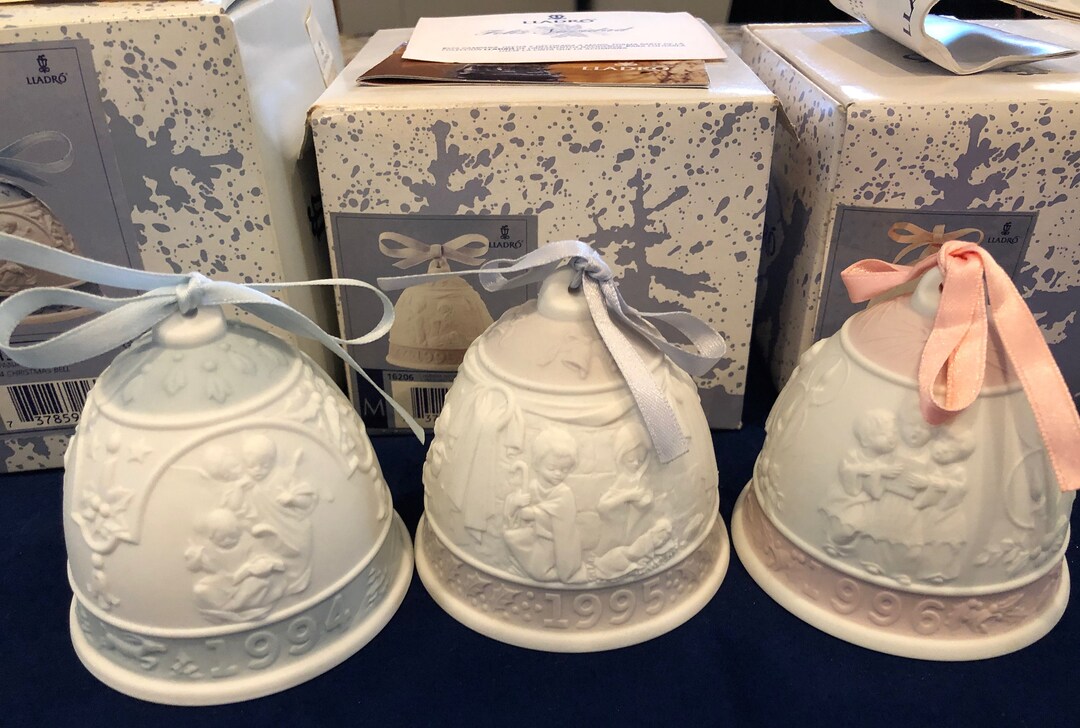 Lladro Christmas Bell Collection Christmas Ornaments in - Etsy