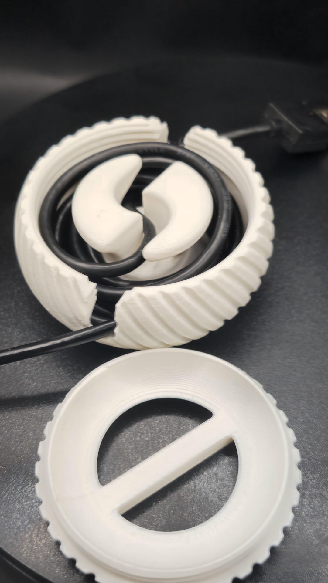 3D Printed Cable Organizer - Handmade Cord Holder, Desk Accessory From ...