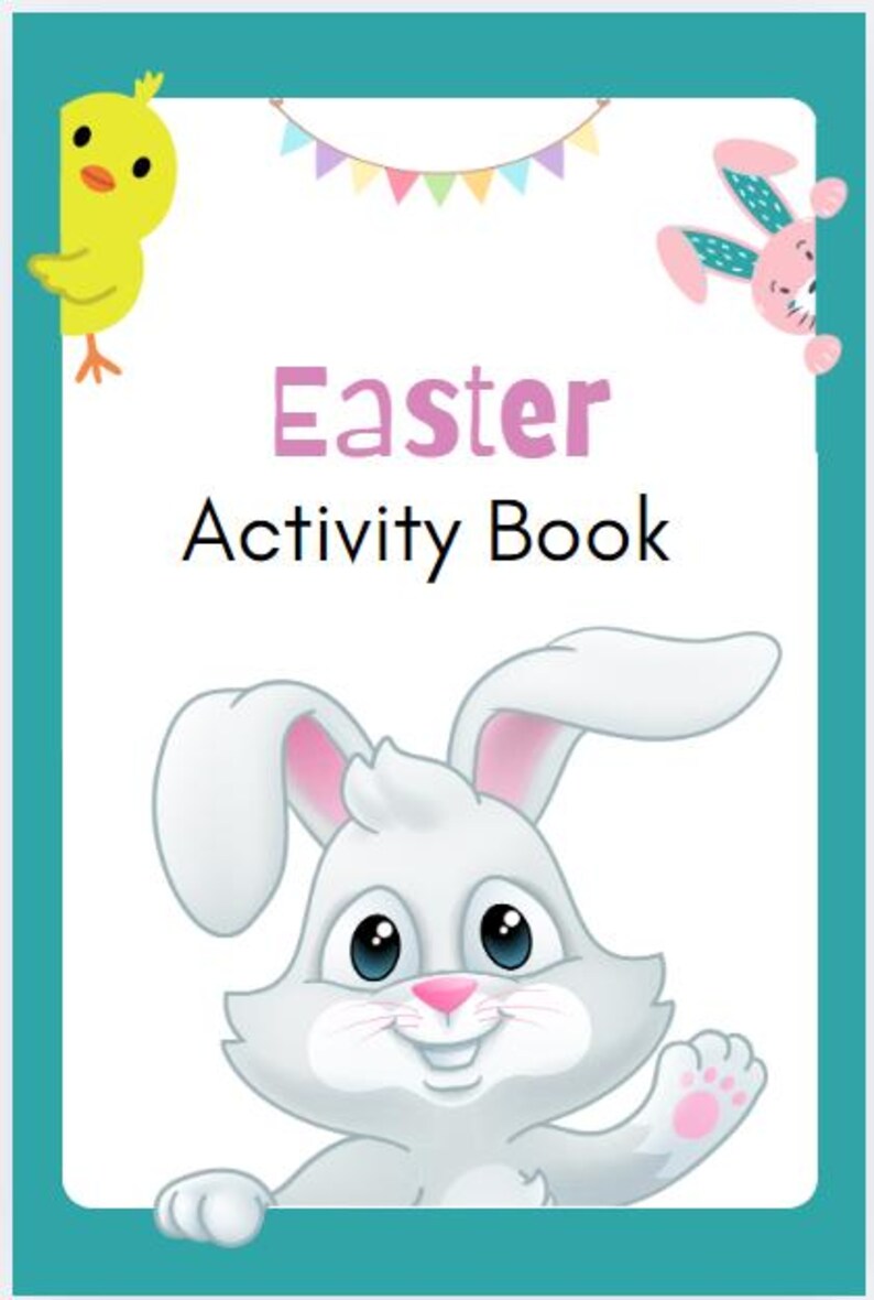 Easter Activity Book - Etsy