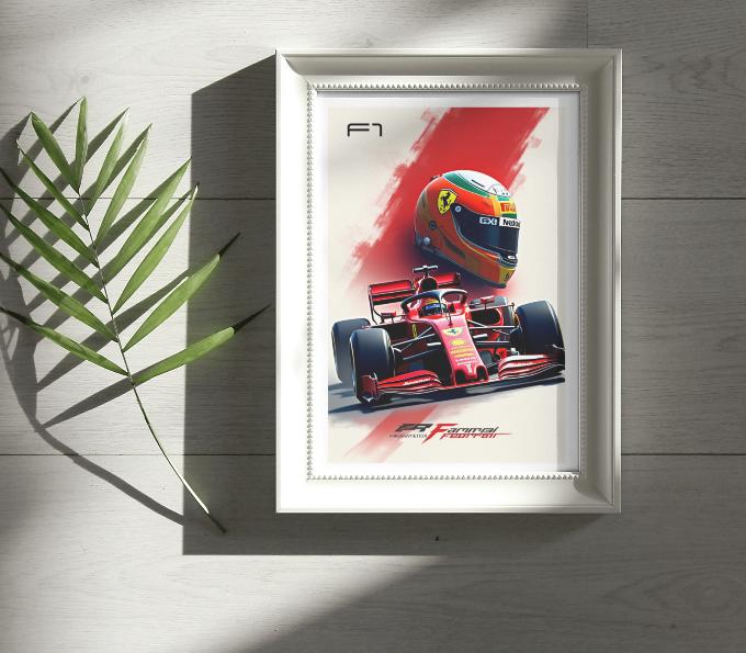 F1 Poster, Ferrari Poster, Ferrari F1, F1 Merch, Formula 1 Poster ...