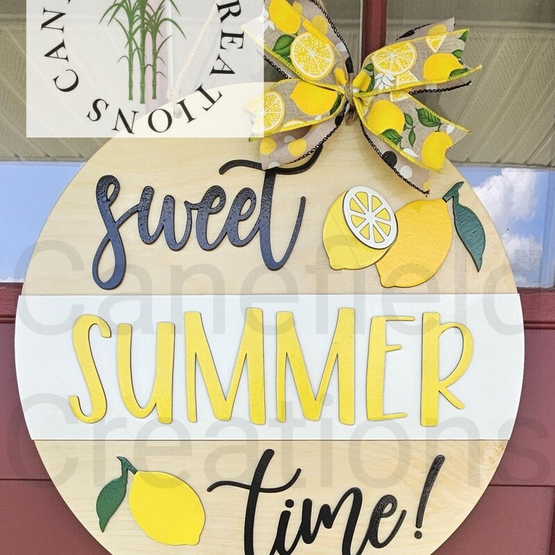Lemon Door Hangers - Etsy