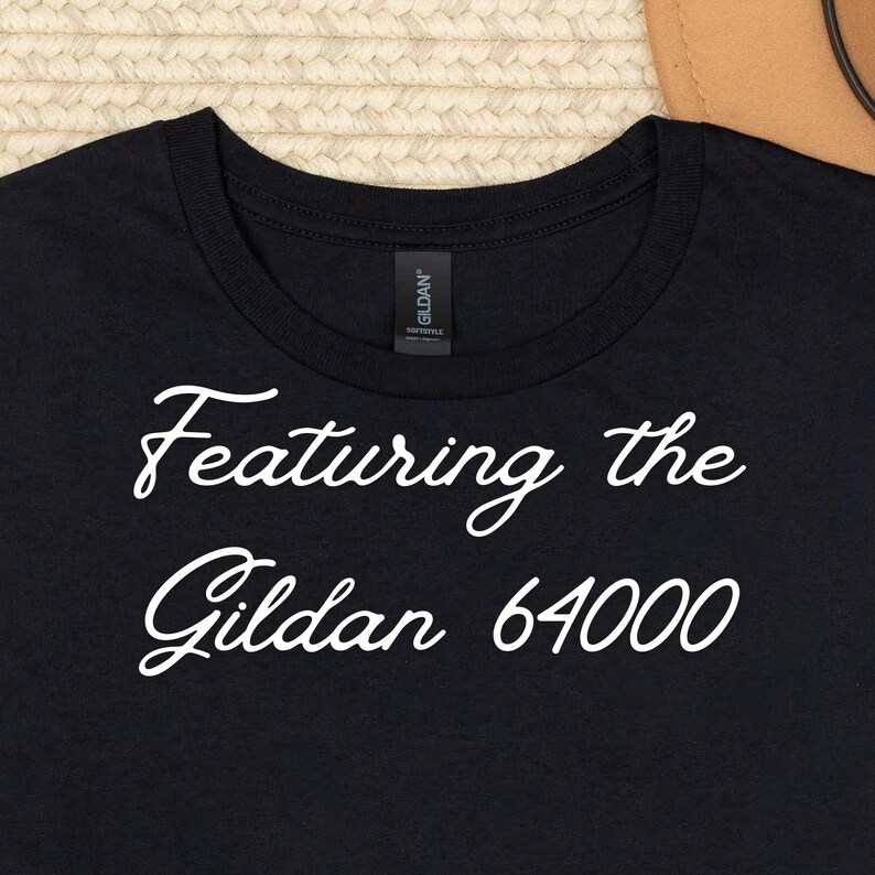 Gildan 64000 Dark Heather T-shirt Mockup | Valentine's Day Flat Lay ...