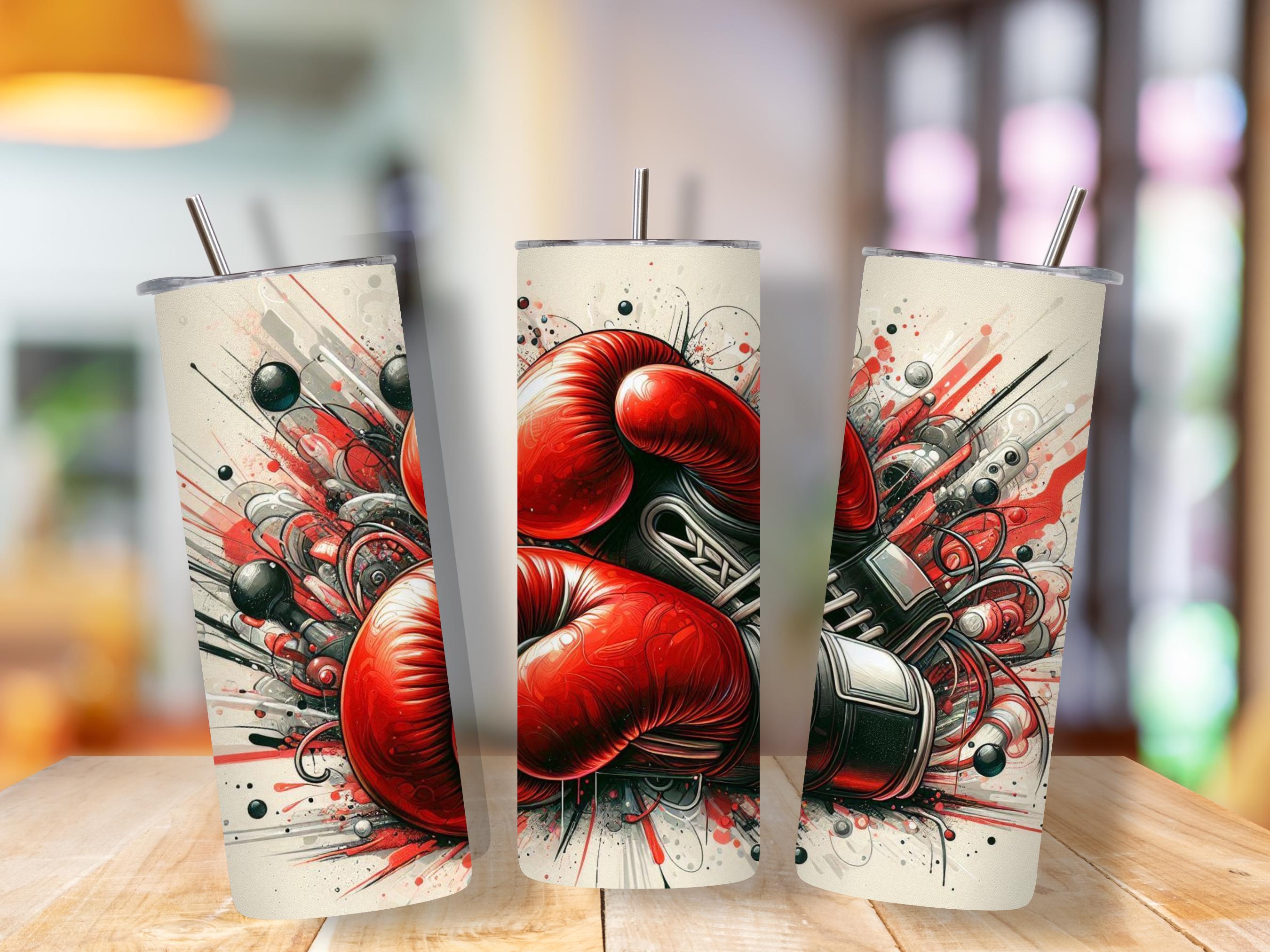 Boxing Tumbler Wrap: Sport Fitness Sublimation Design (digital Download ...