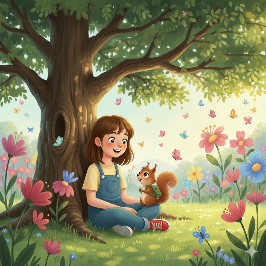 Ella and the Talking Squirrel Kids Storybook (PDF) - Etsy