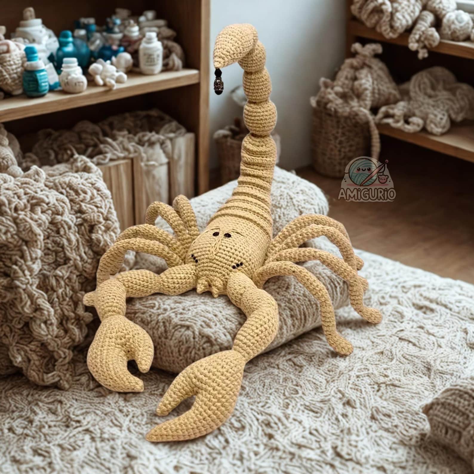 Handmade Amigurumi Scorpion Crochet Pattern - Etsy