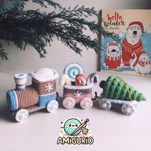 Amigurumi Train Pattern - Crochet Train Pattern, Cute DIY Train Toy - Etsy