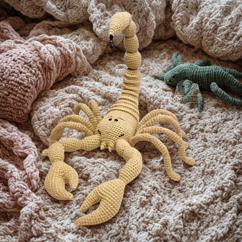 Handmade Amigurumi Scorpion Crochet Pattern - Etsy