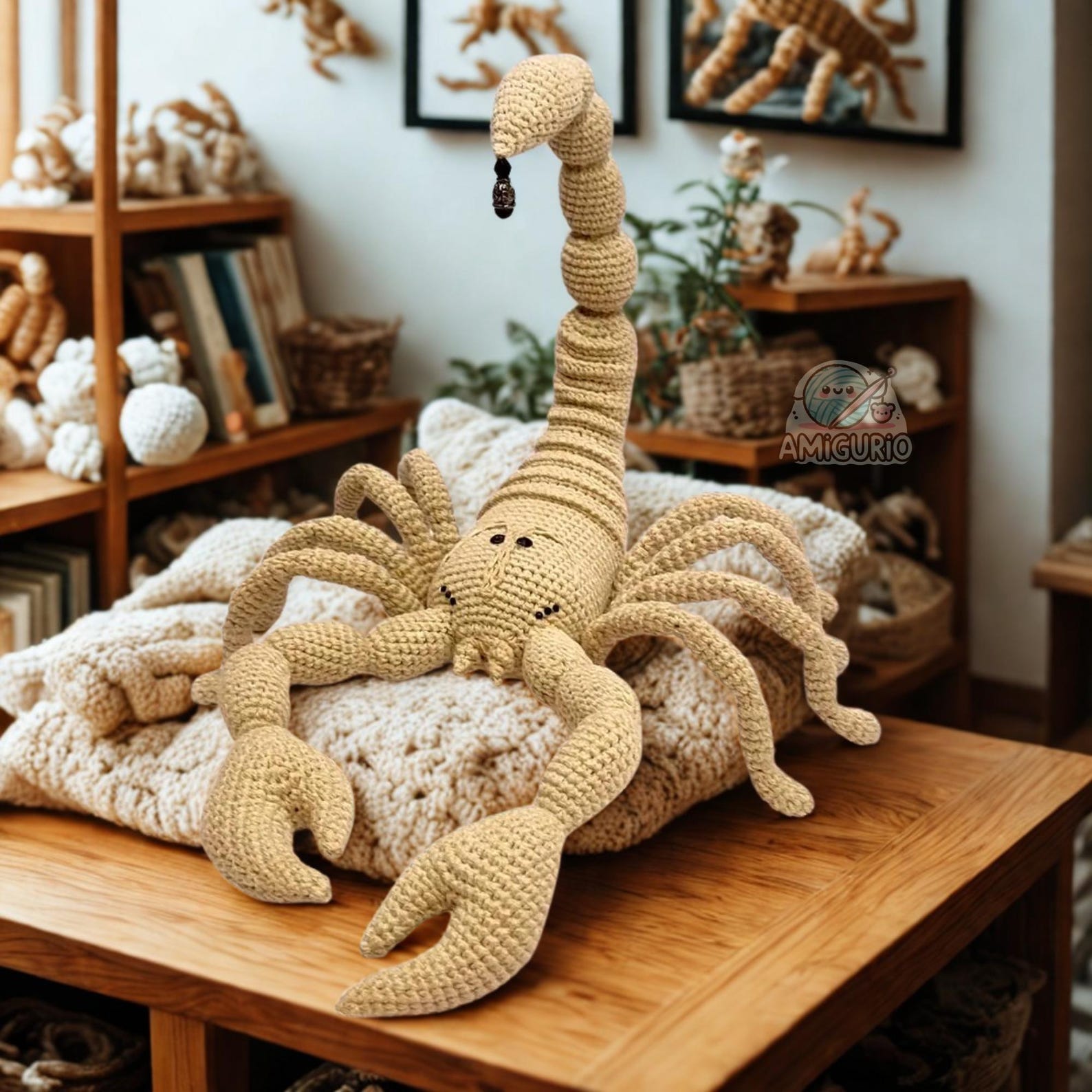 Handmade Amigurumi Scorpion Crochet Pattern - Etsy