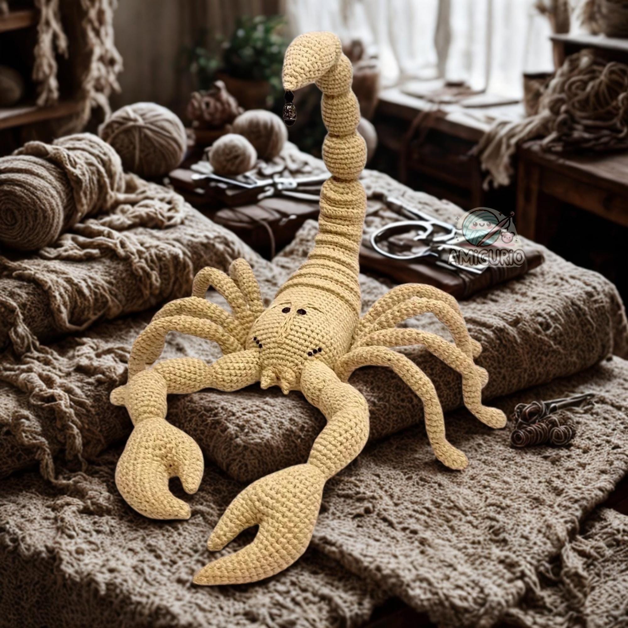 Handmade Amigurumi Scorpion Crochet Pattern - Etsy