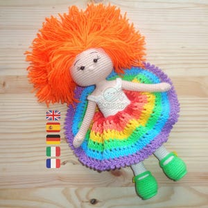 Amigurumi Girl Doll Pattern PDF - Cute Handmade Toy Tutorial - Etsy