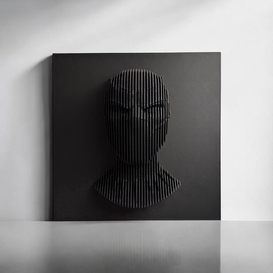 Black Panther Marvel Layered Sculpture - Etsy