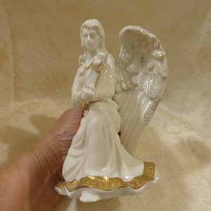 MIKASA ANGEL With Harp 6 1/4 holiday - Etsy