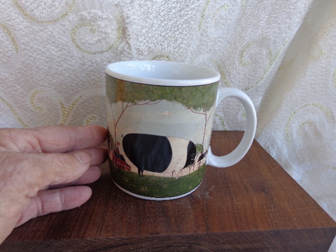 WARREN KIMBLE PIG Mug - 3 3/4"h X 3 1/2"d - 2000 Pig Mug by Warren ...