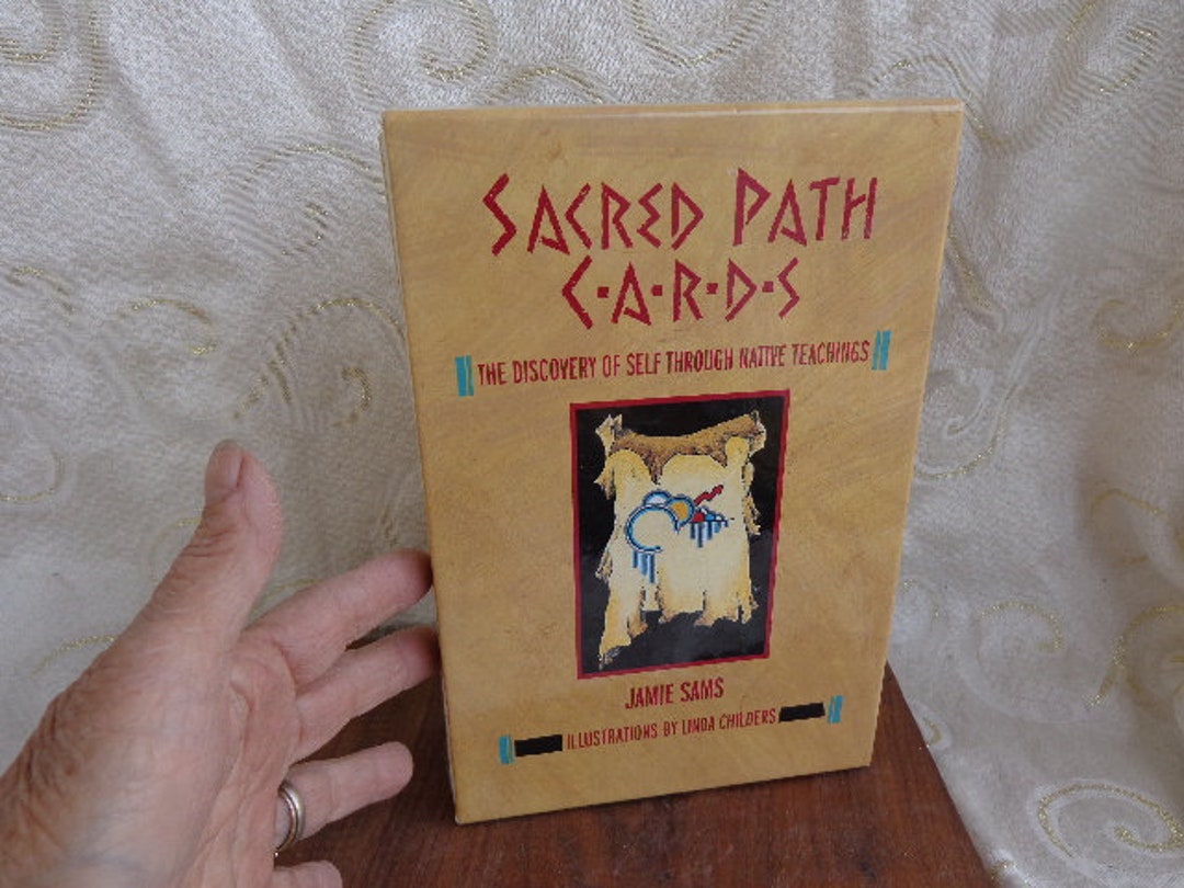 SACRED PATH CARDS- Original Box/44 Cards and Book - Box 6" X 9" -self ...