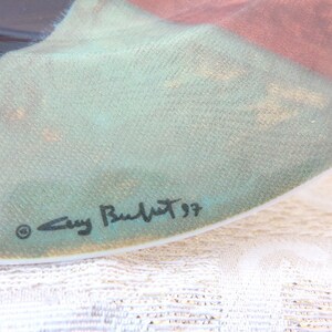 TUSCAN STOREFRONT PLATE 8 Guy Buffet Salad Plate | Etsy