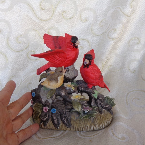 Cardinal Music Box - Etsy