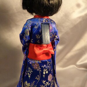 GEISHA NUTCRACKER DOLL - 12"h - Hand Painted Wooden Japanese Geisha ...