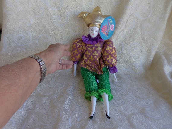 SUGAR LOAF CLOWN 18 Non-porcelain Clown Jester Doll - Etsy