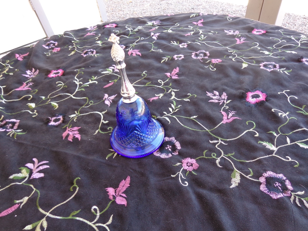 AVON BLUE BELL Glass 7" Cologne Bell Shaped Container - 1970's - Bell ...