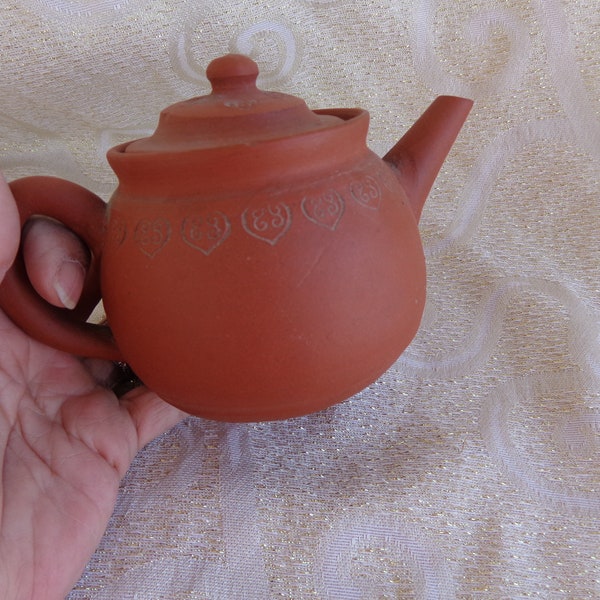 Red Teapot - Etsy