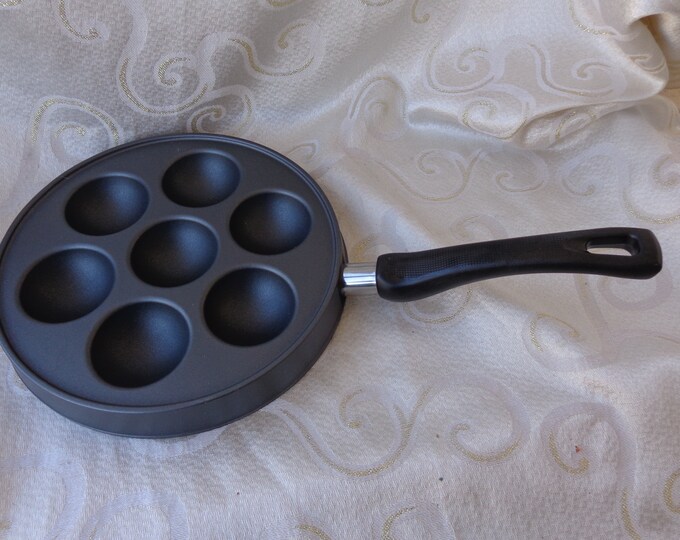 NORDIC WARE EBELSKIVER Pan - Cast Dark Non Stick Aluminum Danish ...