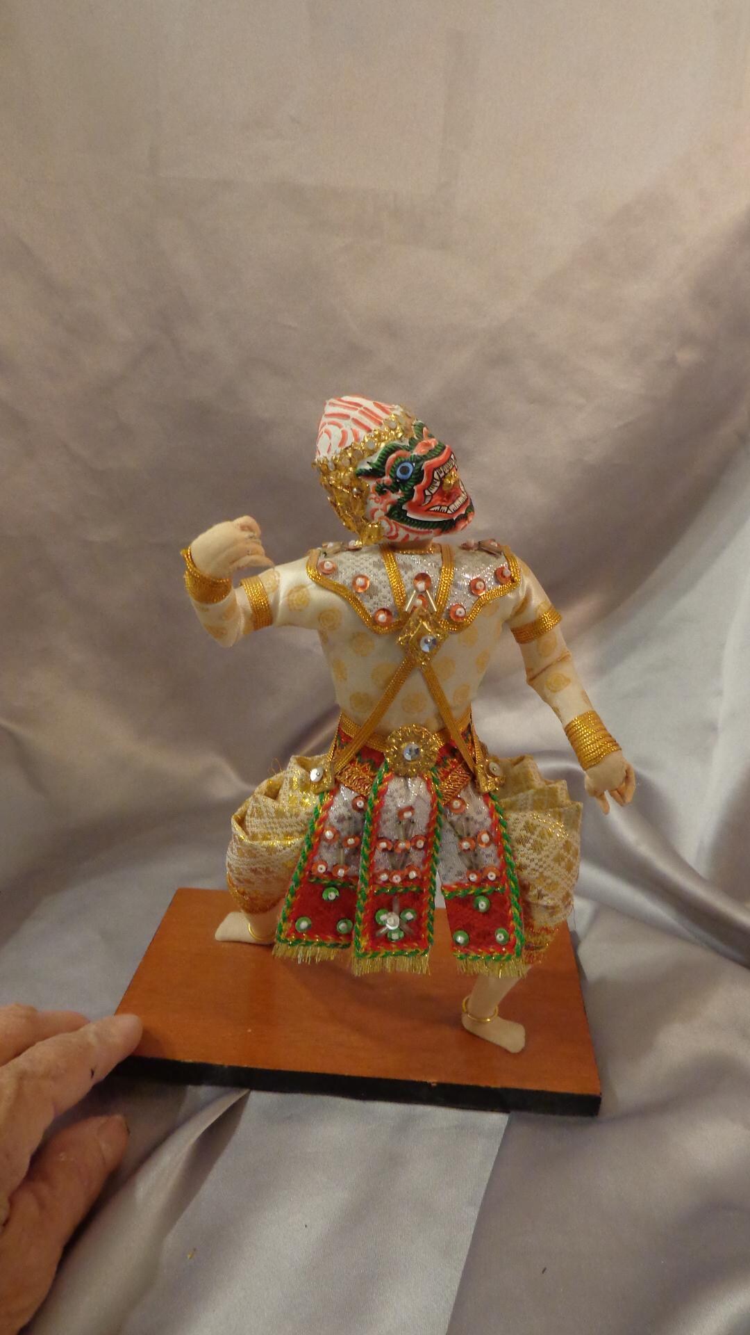 THAI KOHN DANCER Tosakanth Yaksha Demon Warrior King Ramayana Epic ...