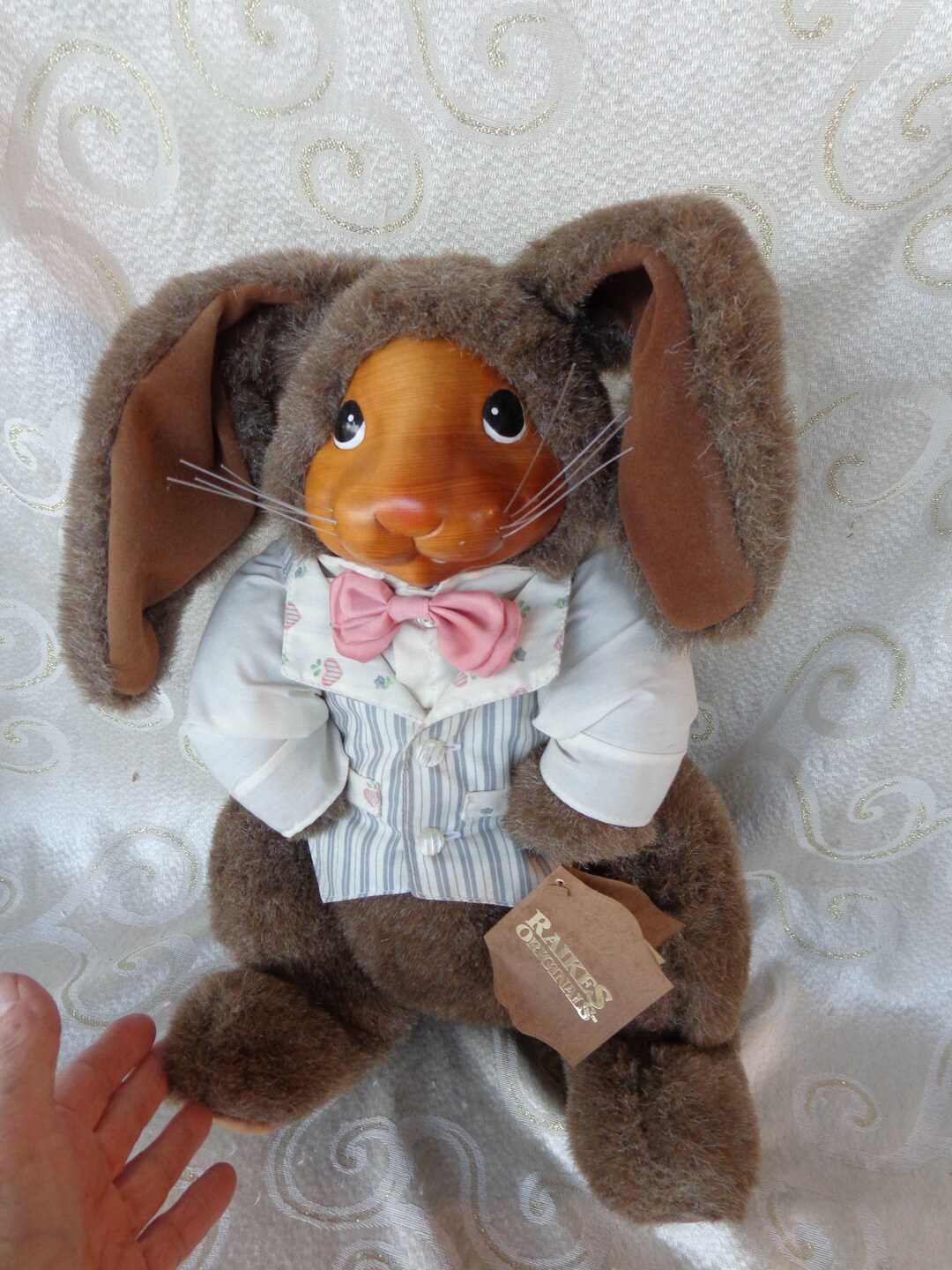 RAIKE'S ANDREW RABBIT 20267 15 Ltd Edition Raike Plush Brown Andrew ...