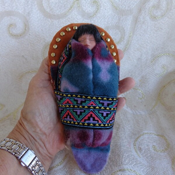 Native Baby Doll on Papoose - Etsy