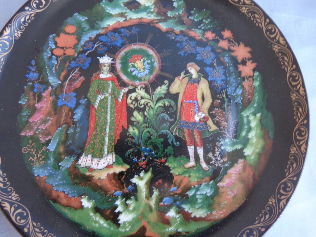 RUSSIAN LEGENDS PLATE Vintage 8th Plates in Series. Made in 1990 the ...