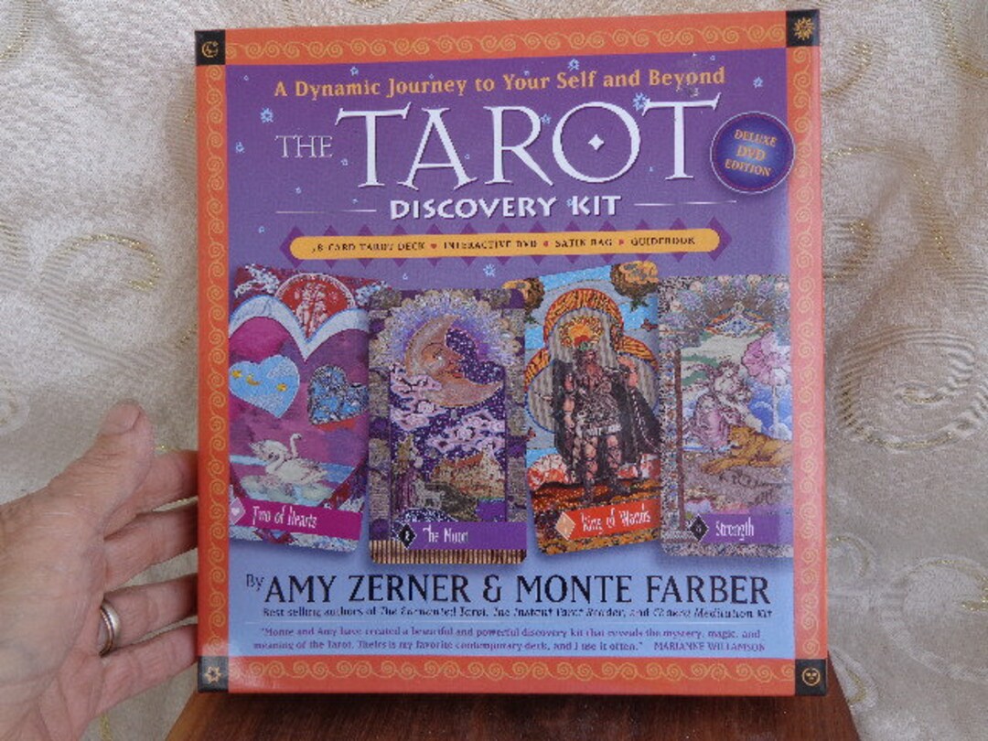 TAROT DISCOVERY KIT Tarot Card Set - Original Box 78 Cards W/book and ...