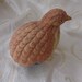 Hand Painted Ceramic Quail/partridge - Ceramic Quail - Brown Quail ...