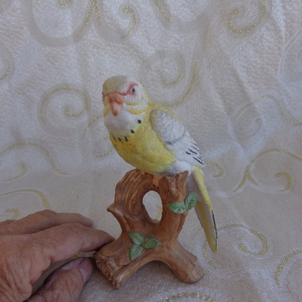 Parakeet Figurine - Etsy
