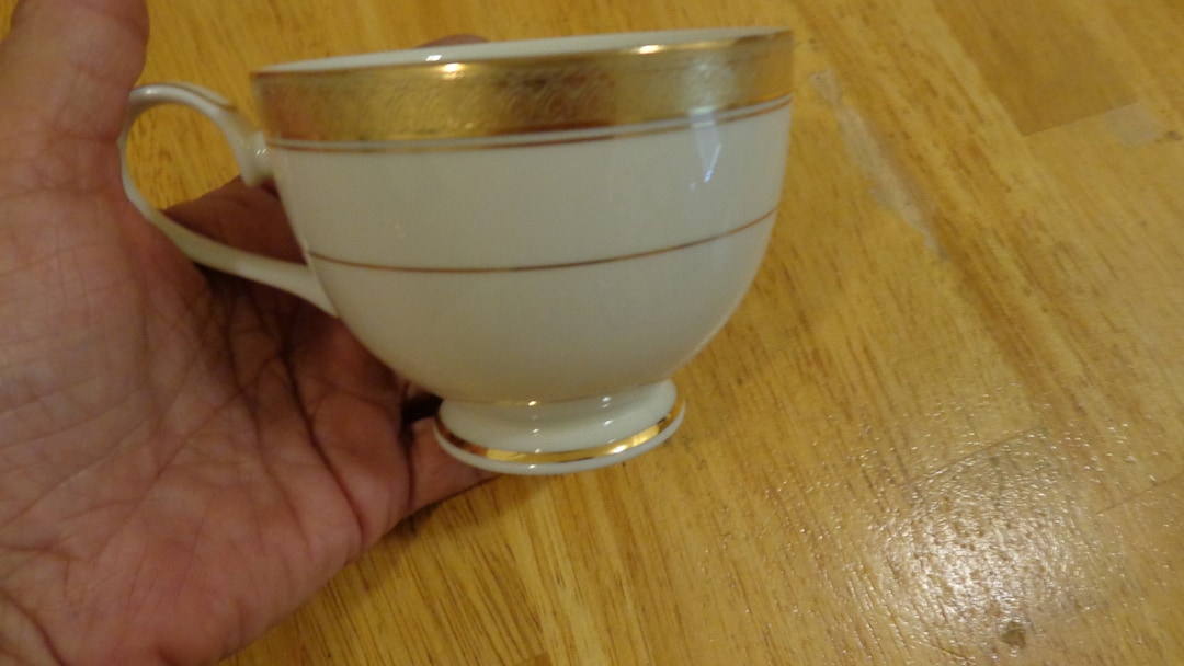 MIKASA PALATIAL GOLD Teacup - Palatial Gold - Mikasa - Gold Rim Mikasa ...