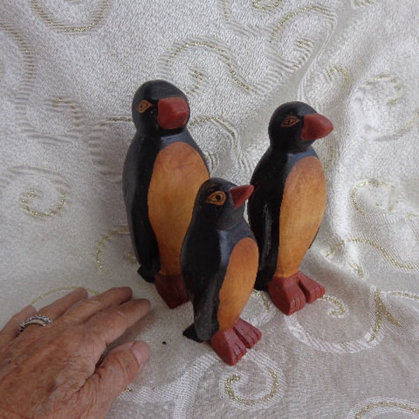 Hand Painted Penguin - Etsy