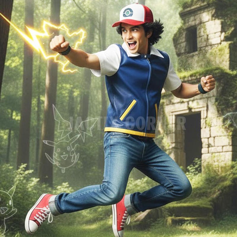 Ash Ketchum Cosplay - Etsy