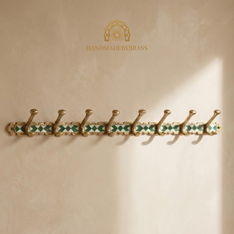 3 Coat Hook Brass - Etsy