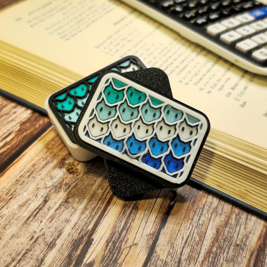 Gay Pride Flag Cat Themed Slider Fidget Toy - Etsy